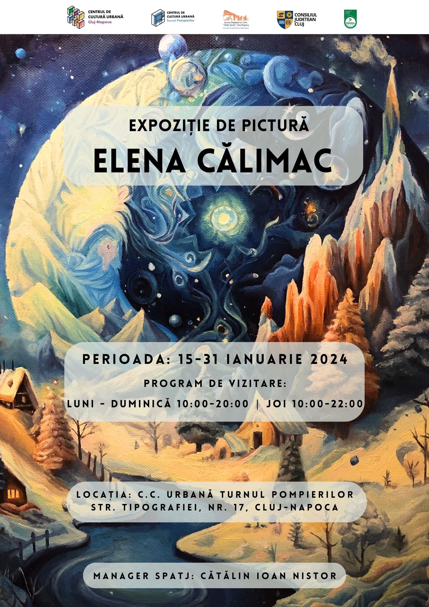 Școala Populară de Arte „Tudor Jarda” Cluj-Napoca Expoziție Elena ...